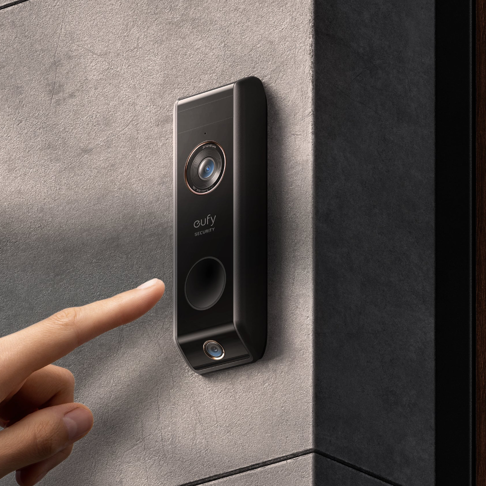 Видеозвонок с двойной камерой. eufy Video Doorbell Dual купить в Москве ...
